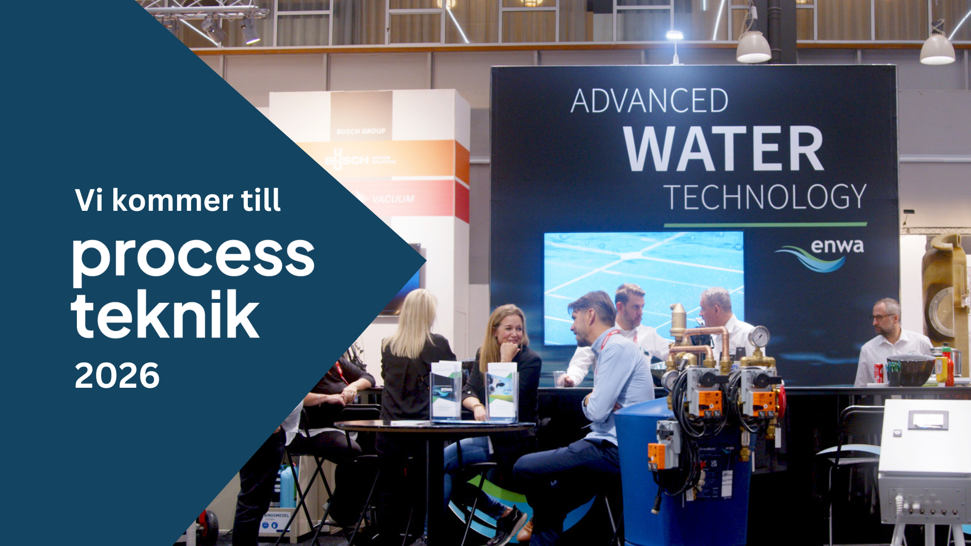 Enwa Water Technology ställer ut på ProcessTeknik – Framtidens ...